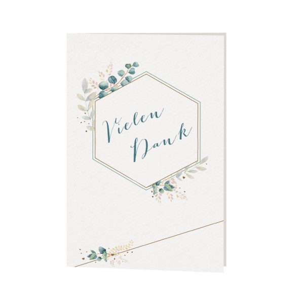 Hochzeit-Dankkarten zur Verwendung mit einem eigenem Foto